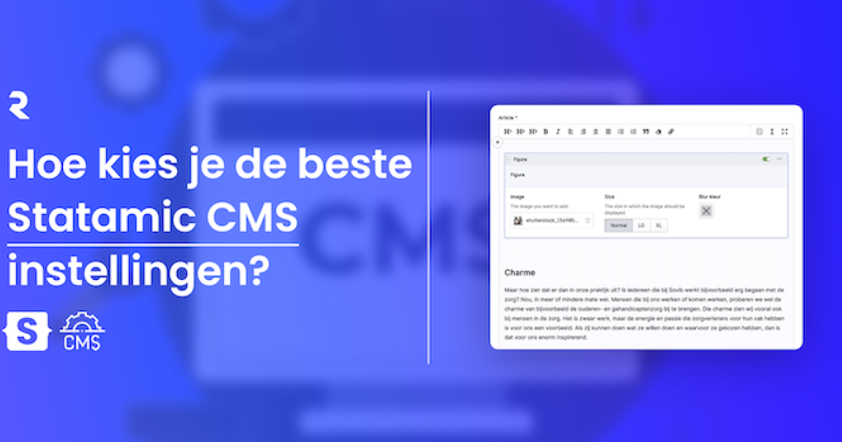 Hoe kies je de beste Statamic CMS instellingen? | ROX Digital Agency